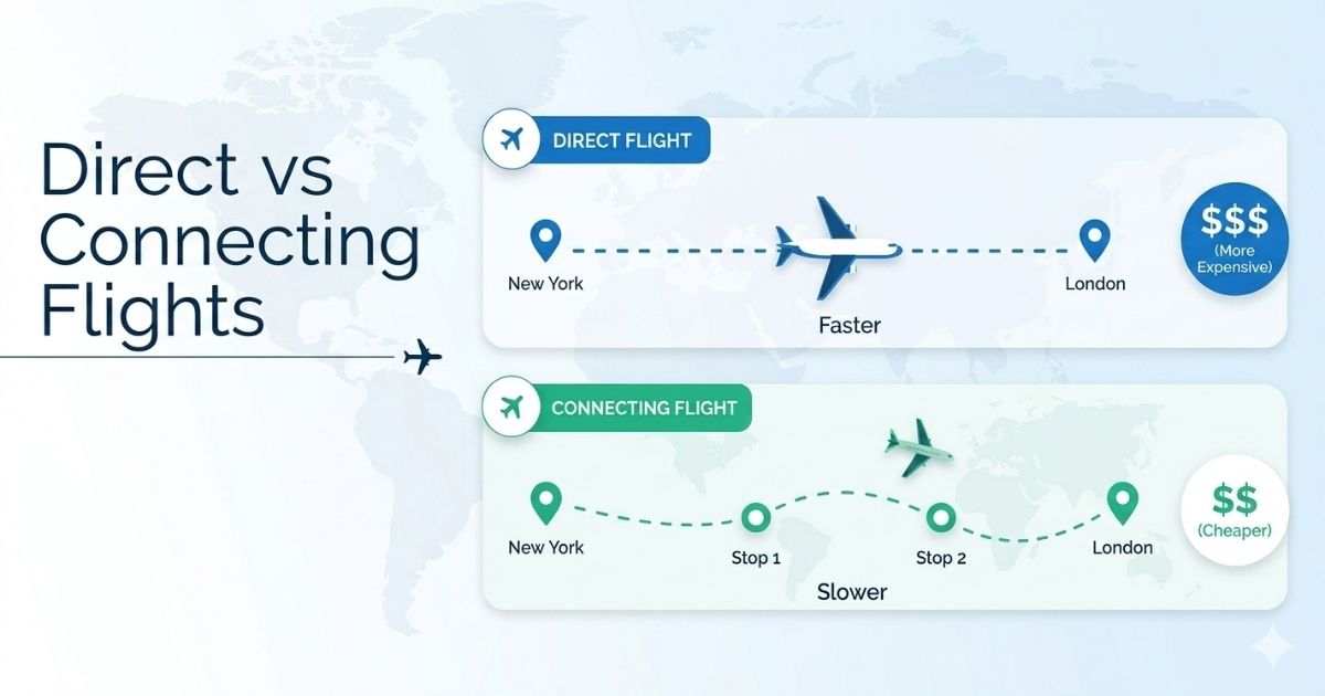 Direct vs Connecting Flights: The $500 Mistake Most Travelers Make ...